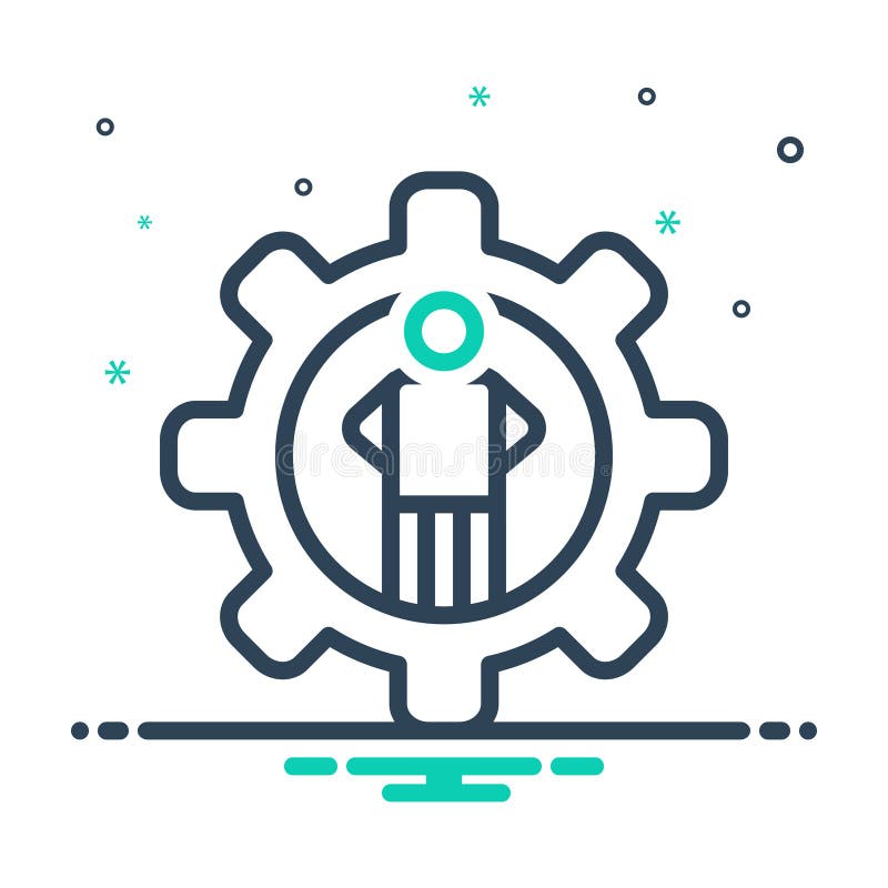 Mix Icon for Competence, Capacity and Appropriateness Stock ...