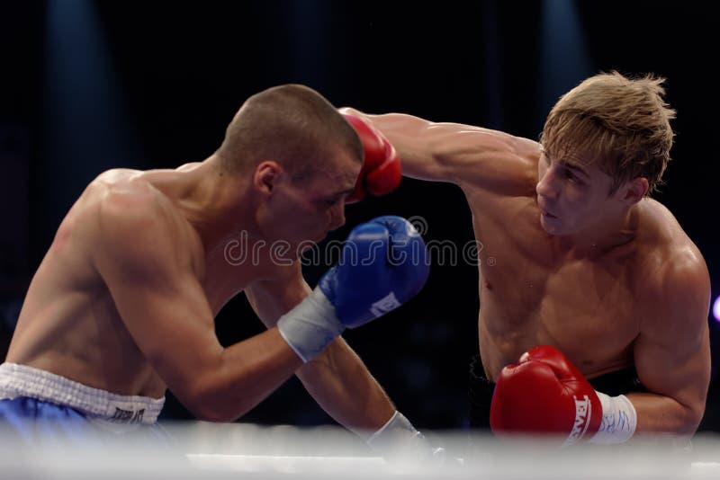 Competencia De Boxeo De WBO Imagen de archivo editorial - Imagen de ...