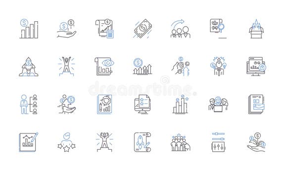 Competency Line Icons Collection. Proficiency, Skill, Ability ...