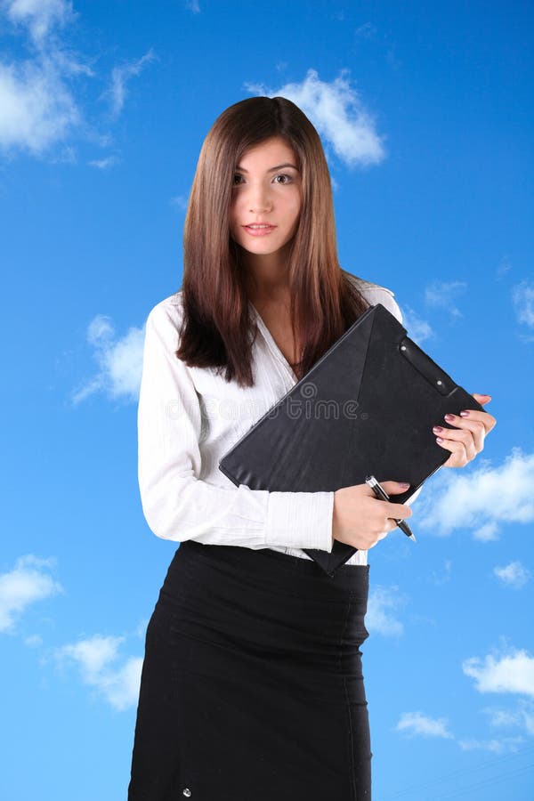 Competent Businesswoman stock image. Image of business - 18072689