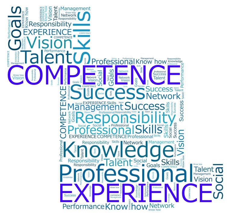 Competenza professionale illustrazione di stock. Illustrazione di ...