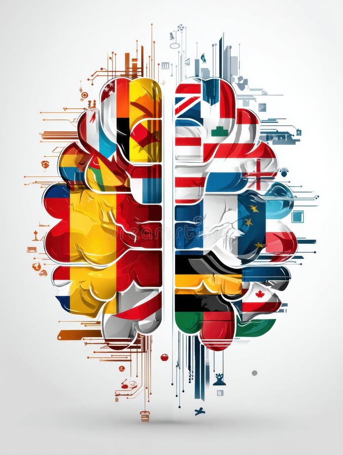 Competing AI Brain Models Represent Countries through Logos and Design ...