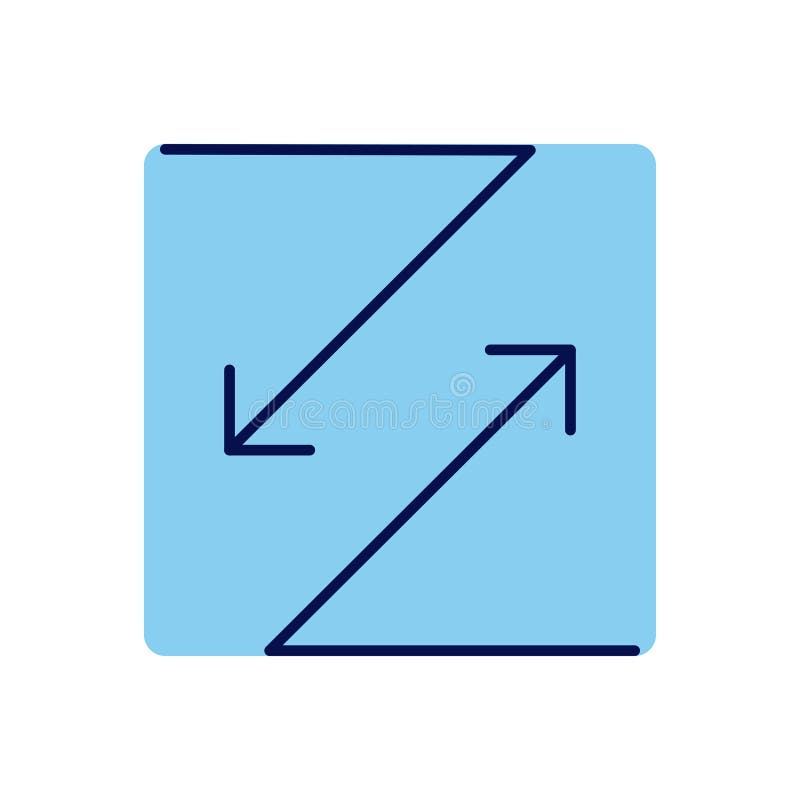 Competing Interests Related Vector Icon Stock Vector - Illustration of ...