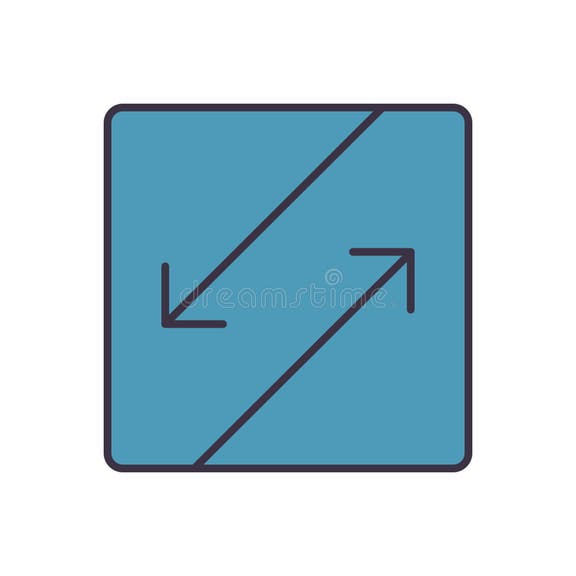 Competing Interests Related Vector Icon Stock Vector - Illustration of ...