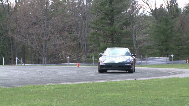 Competing Race Cars (5 of 8) Stock Video - Video of driving, track ...