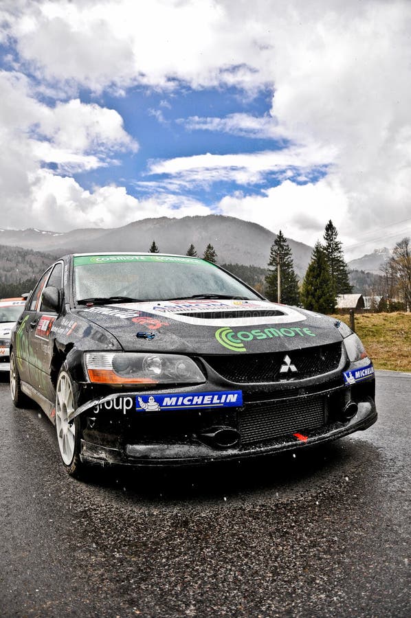 Black Rally Car editorial stock image. Image of dust - 27241829