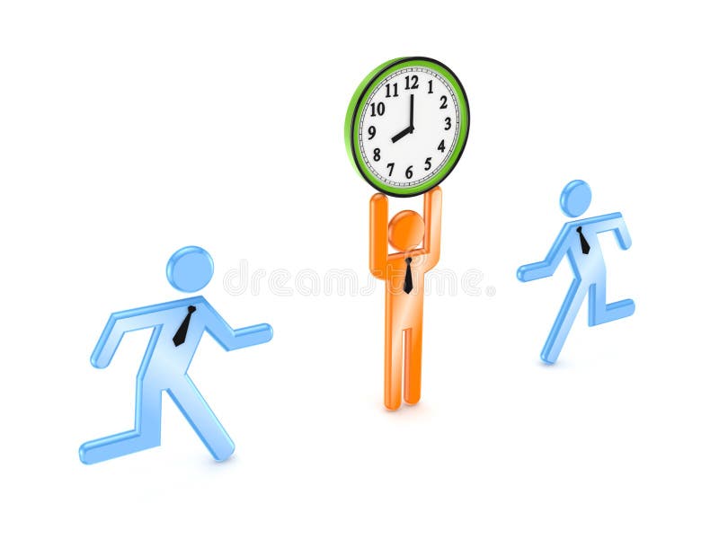 Man Timekeeper Stock Illustrations – 101 Man Timekeeper Stock ...