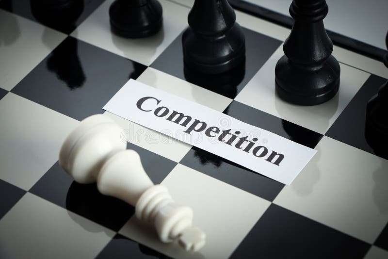 Competition concept stock photo. Image of strategy, chess - 54181004