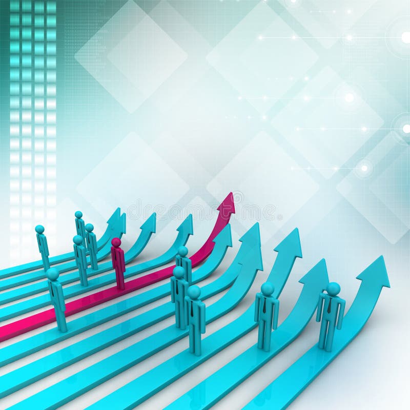 Competition concept stock illustration. Illustration of meeting - 43778447