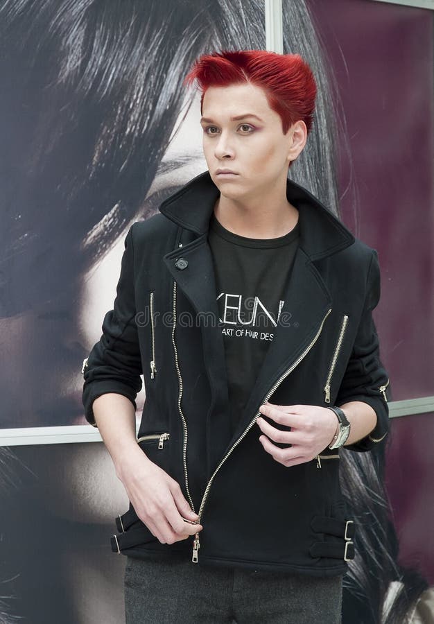 Competition of Creative Man S Hairstyles. Editorial Stock Image - Image ...