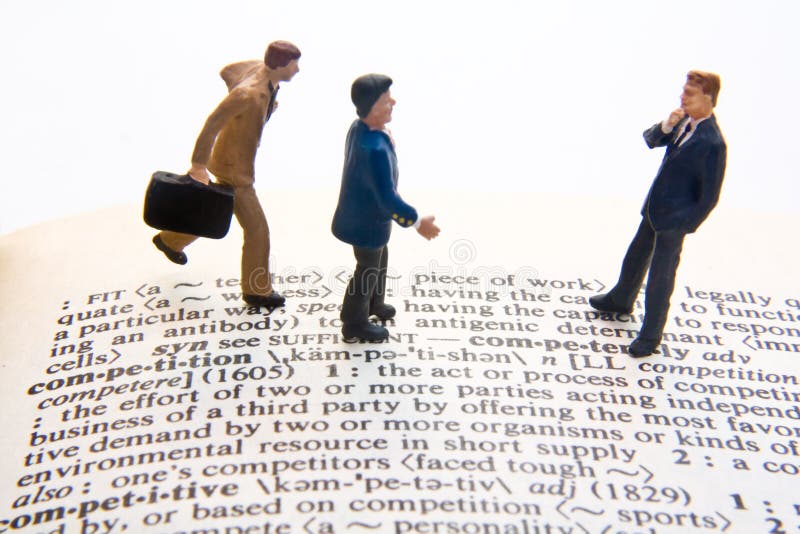 Competition Definition stock photo. Image of dictionary - 10286306
