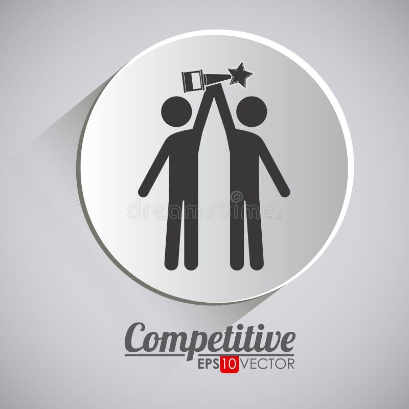 Competition Design , Vector Illustration Stock Vector - Illustration of ...