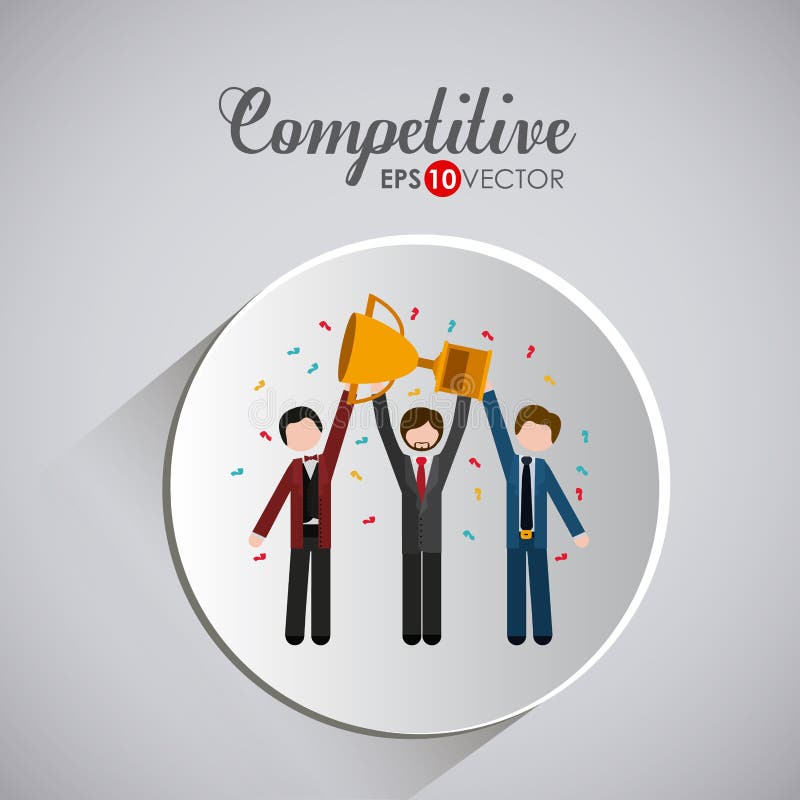 Competition Design , Vector Illustration Stock Vector - Illustration of ...