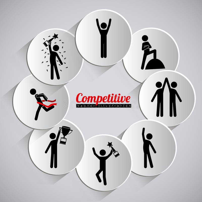 Competition Design, Illustration. Stock Illustration - Illustration of ...