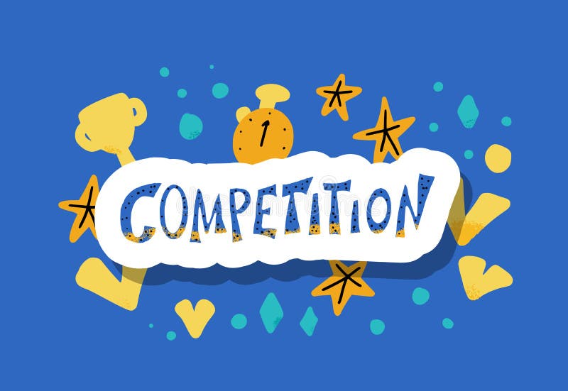Competition Concept. Vector Word Isolated. Stock Vector - Illustration ...