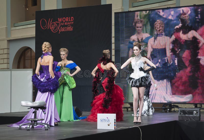 Competition of Hairdresses and Make-up 25 Editorial Photo - Image of ...