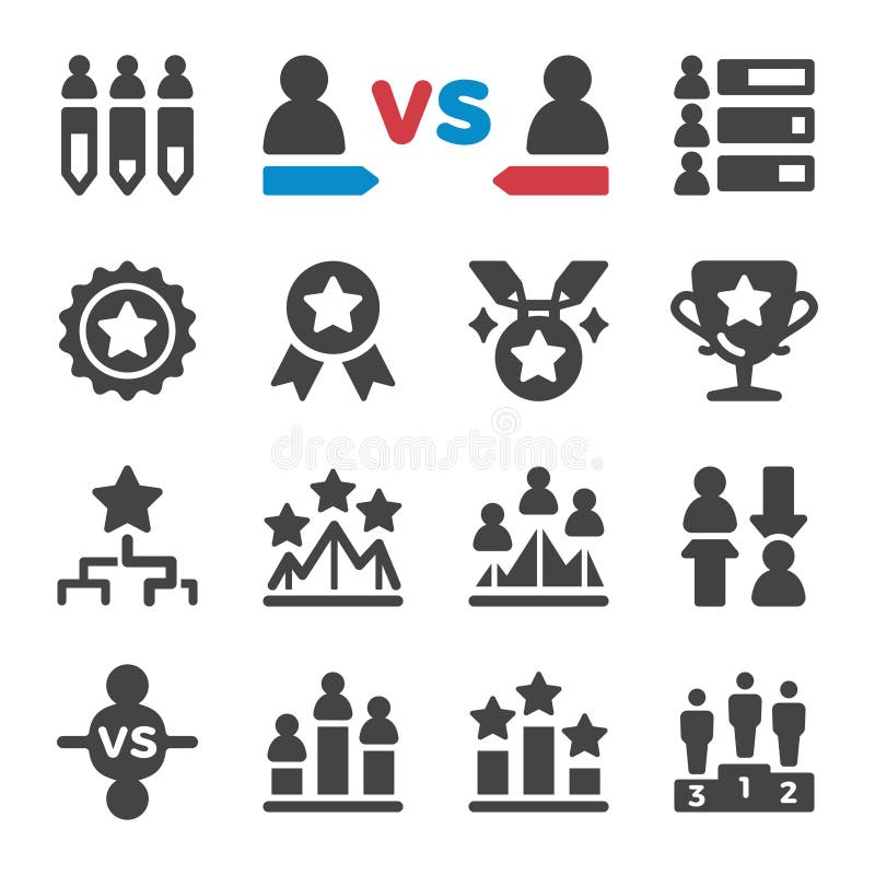 Business Competition Icon Stock Illustrations – 110,954 Business ...