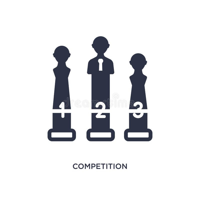 Competition Icon on White Background. Simple Element Illustration from ...