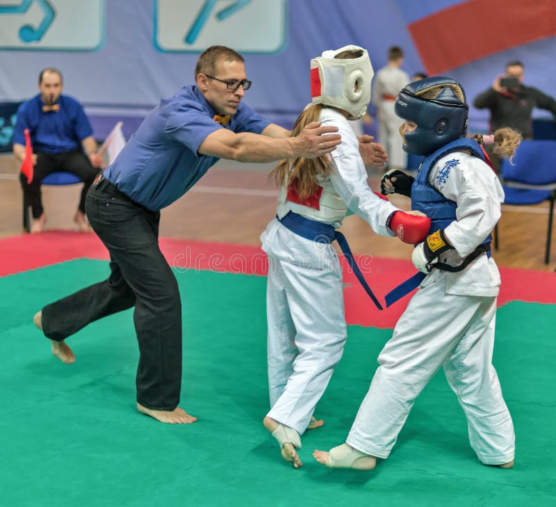 Competition on Kyokushinkai Karate. Editorial Photography - Image of ...