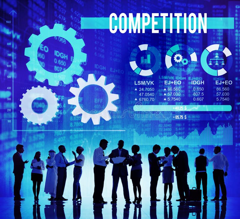 Competition Contest Contention Game Race Concept Stock Photo - Image of ...