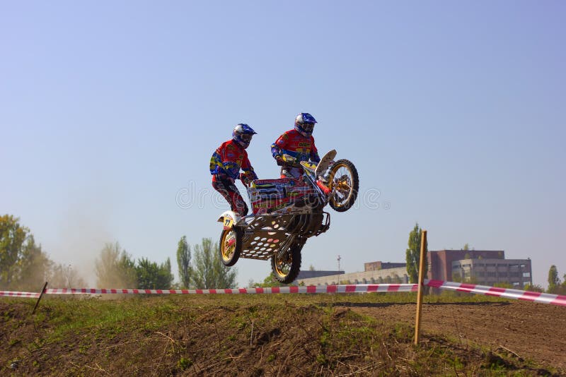Competition motocross editorial stock image. Image of risk - 46838514