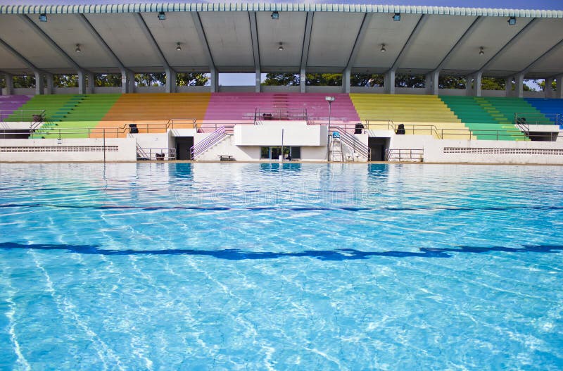 Competition pool. stock photo. Image of compete, athletic - 34002116