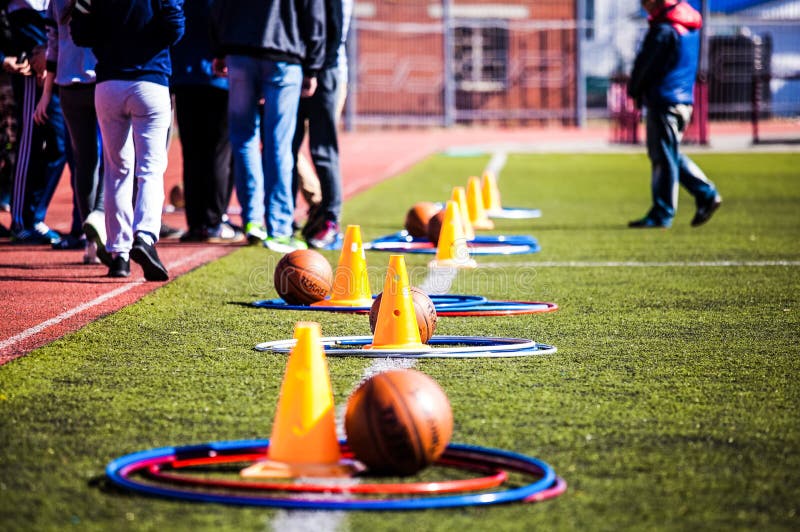 Competition Program with Multiple Exercises Editorial Stock Photo ...