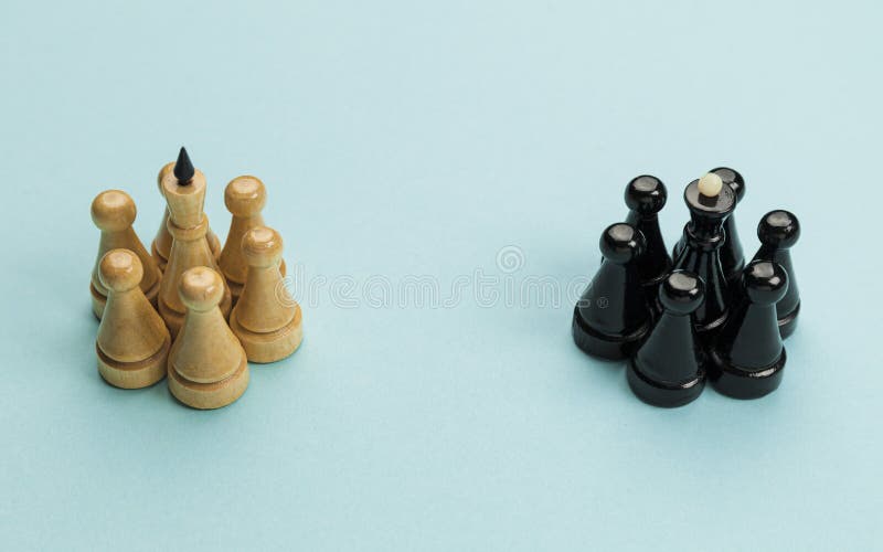 Competition and Rivalry in Business, the Confrontation of Two Teams ...