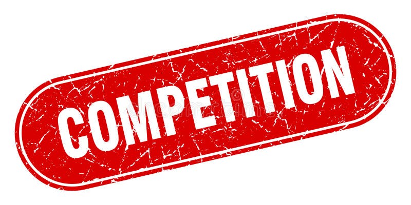 Competition Sign. Competition Grunge Stamp Stock Vector - Illustration ...