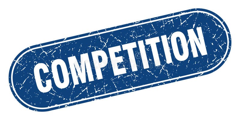 Competition Sign. Competition Grunge Stamp Stock Vector - Illustration ...