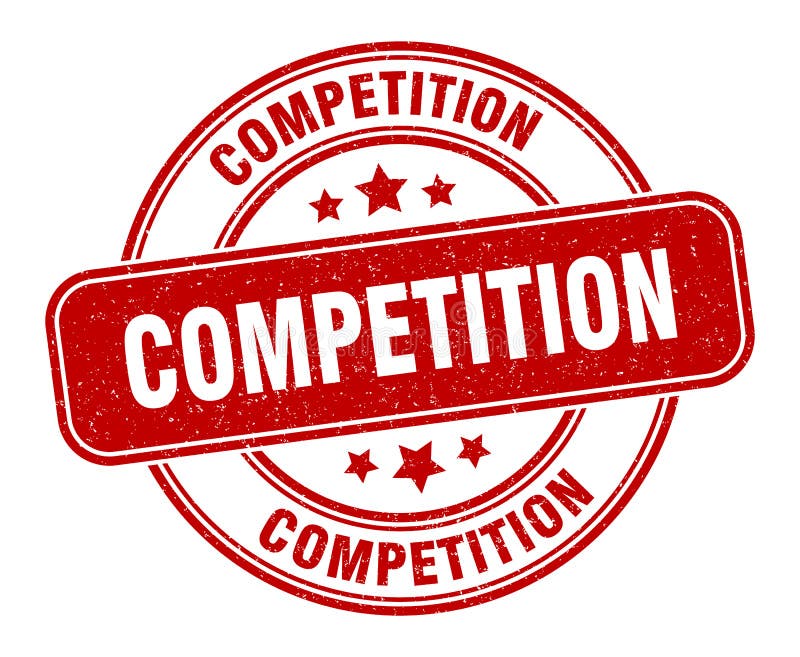 Competition Stamp. Competition Round Grunge Sign Stock Vector ...