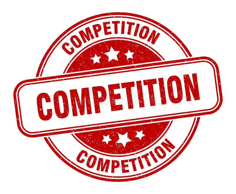 Competition Stamp. Competition Round Grunge Sign Stock Vector ...