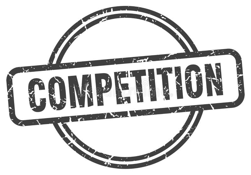 Competition stamp stock vector. Illustration of vector - 122201171