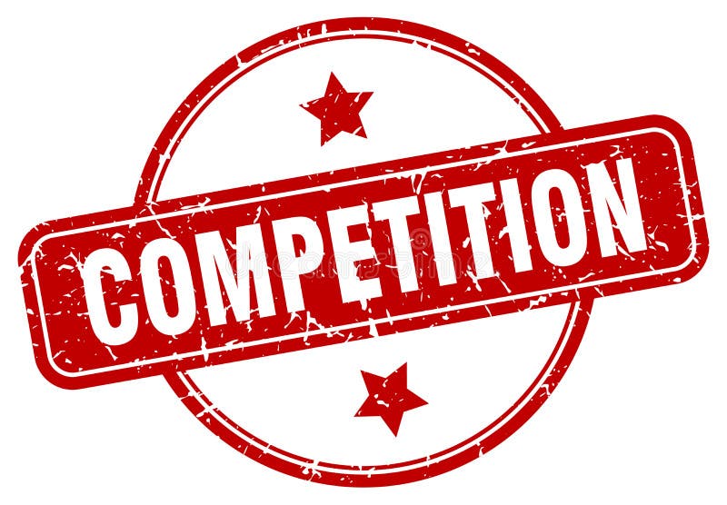 Competition stamp stock vector. Illustration of vector - 122201171