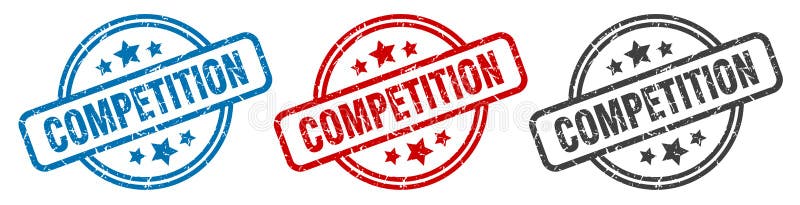 Competition Stamp. Competition Square Grunge Sign Stock Vector ...