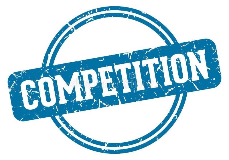 Competition stamp stock vector. Illustration of design - 360708665