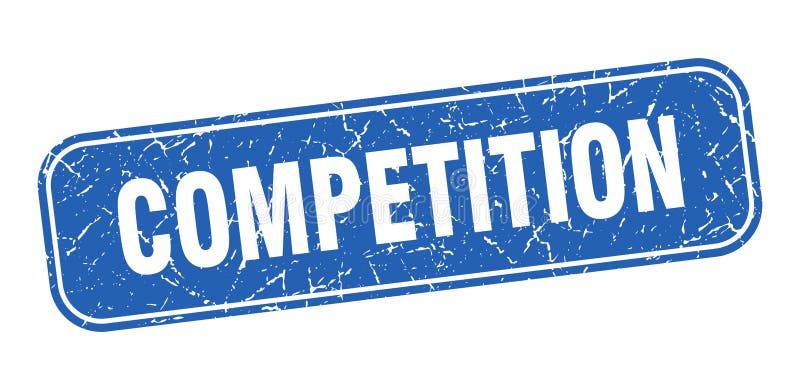 Competition stamp stock vector. Illustration of vector - 122201171