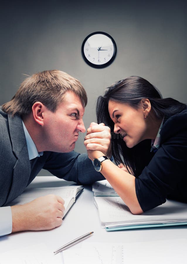 Competition stock photo. Image of emotional, confrontation - 35908972