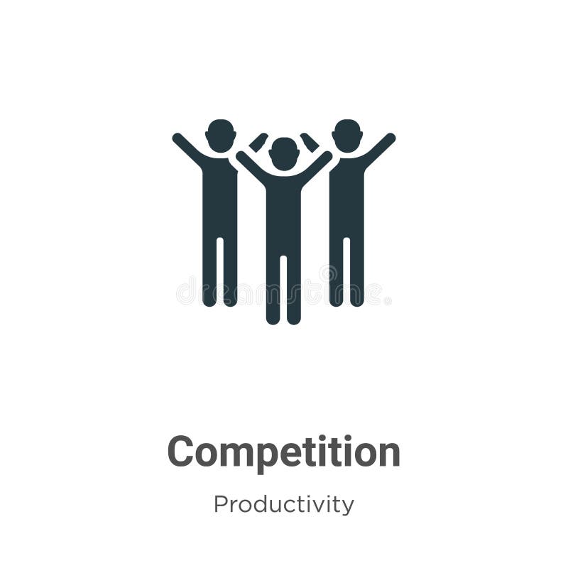 Competition Icon From Productivity Collection. Stock Vector ...