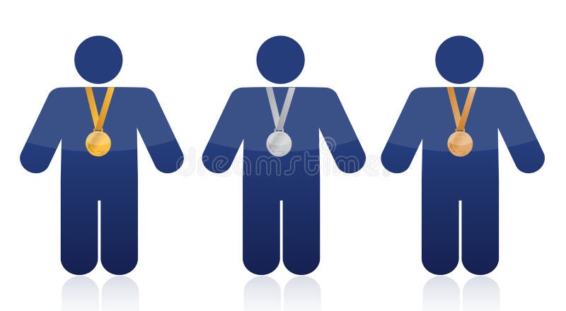 Competition Winner Illustration Design Stock Vector - Illustration of ...