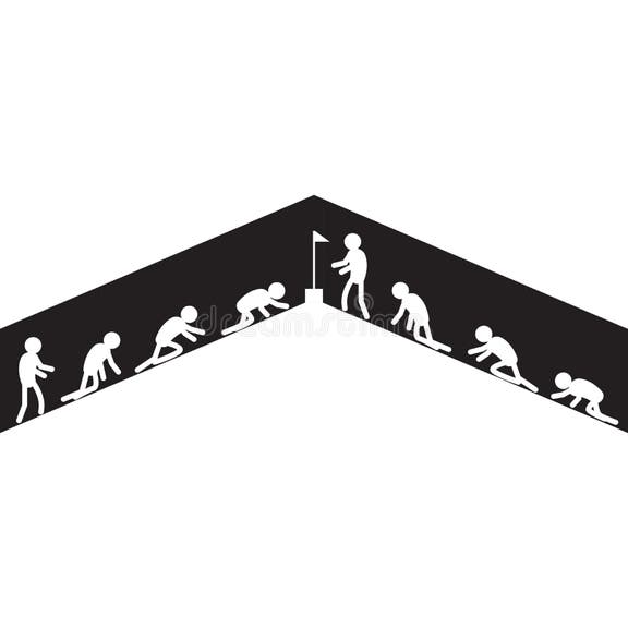 Competition Winner and Loser Stock Vector - Illustration of success ...