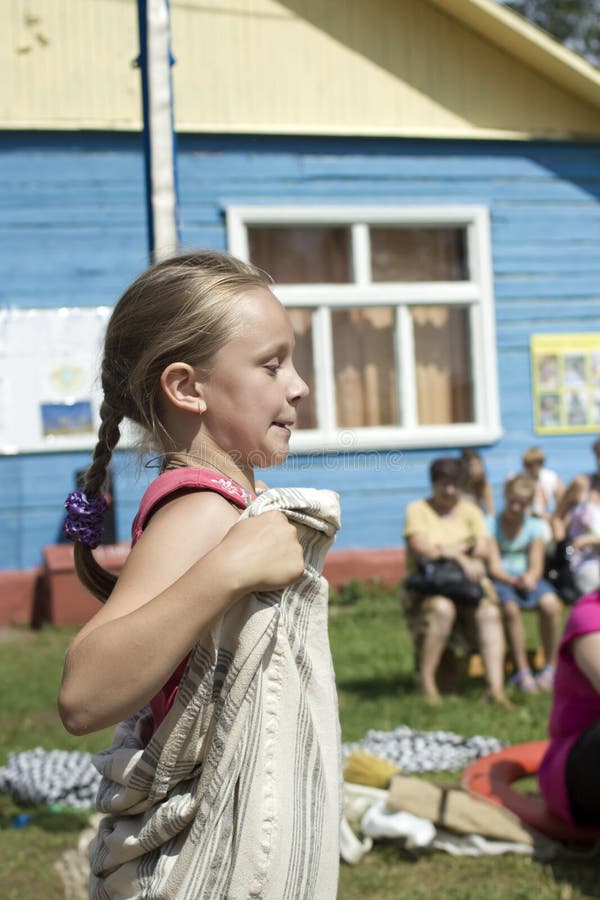 The attentive spectator stock photo. Image of pretty - 21059416