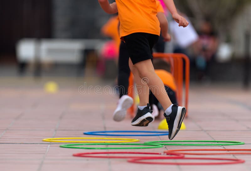 Competitive active game stock photo. Image of obstacle - 246525276