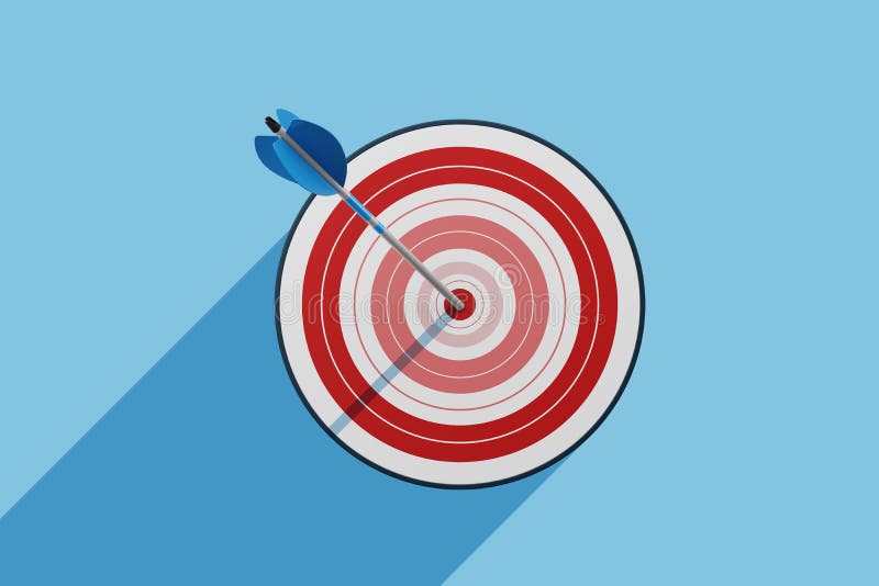 Competitive Advantage, Strategic Marketing Concept. 3d Illustration ...