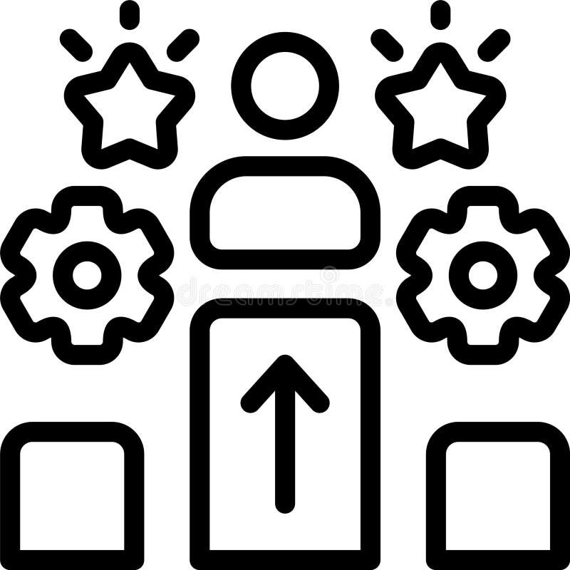 Competitive Advantage Vector Icon Stock Illustration - Illustration of ...