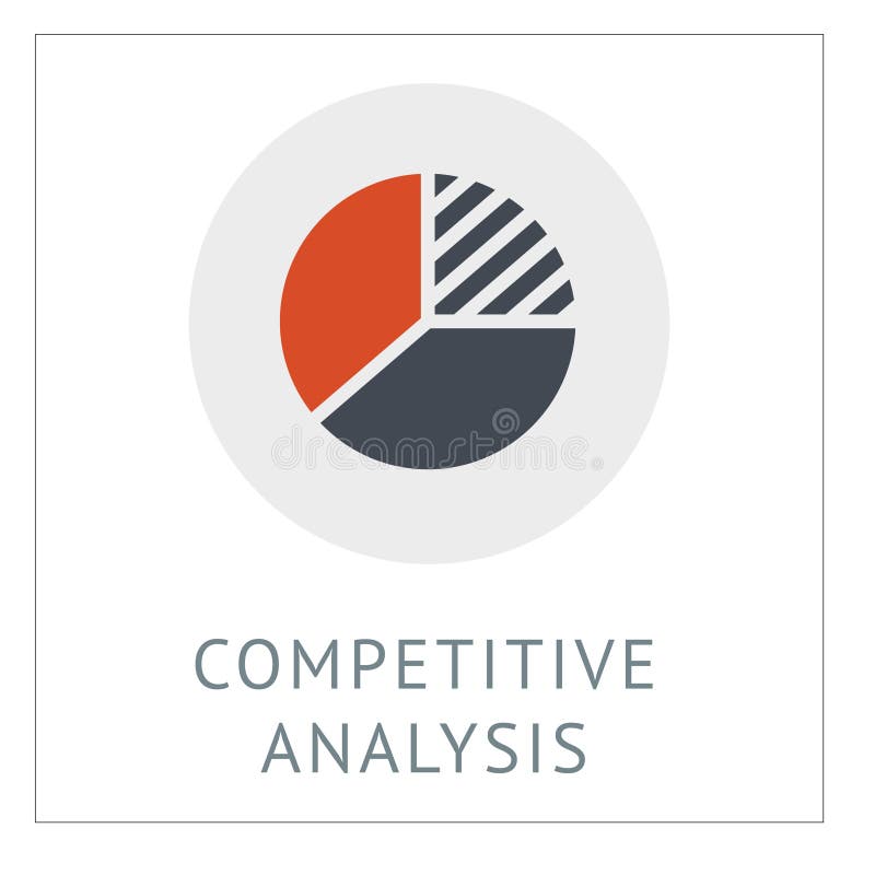 Competitive Analysis Marketing Isolated Vector Icon That Can Be Easily ...