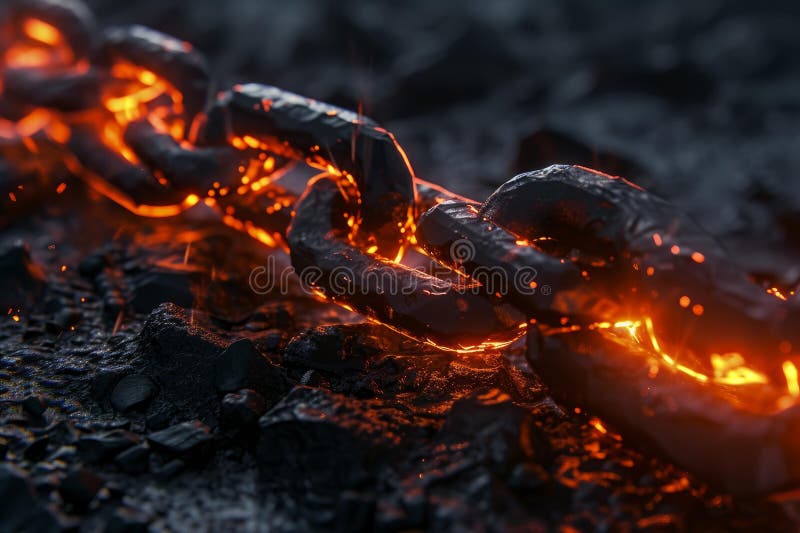 Competitive Battle Arena Chains. Generate Ai Stock Photo - Image of ...