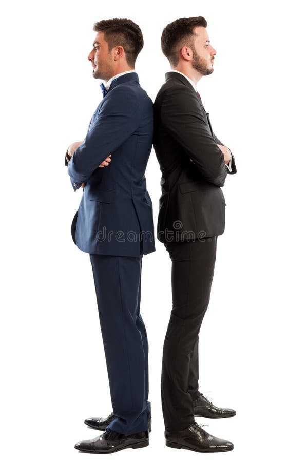 4,416 Men Standing Back To Back Stock Photos - Free & Royalty-Free ...