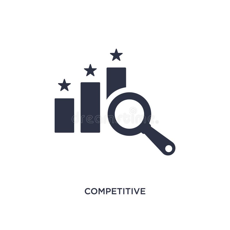 Competitive icon design stock vector. Illustration of competitive ...