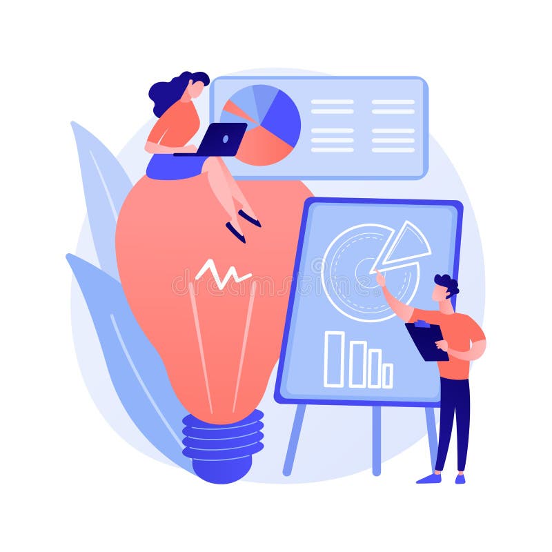 Competitive Intelligence Concept Vector Illustration. Stock Vector ...